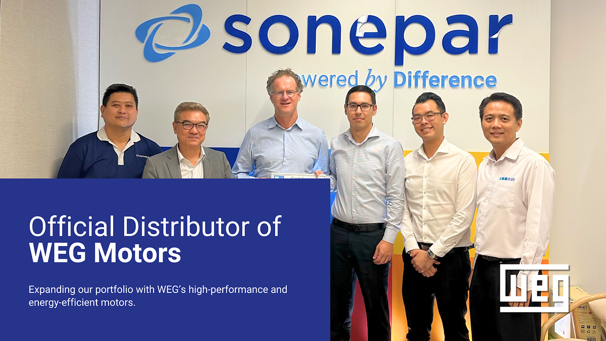 Sonepar Thailand Becomes an Official Distributor of WEG